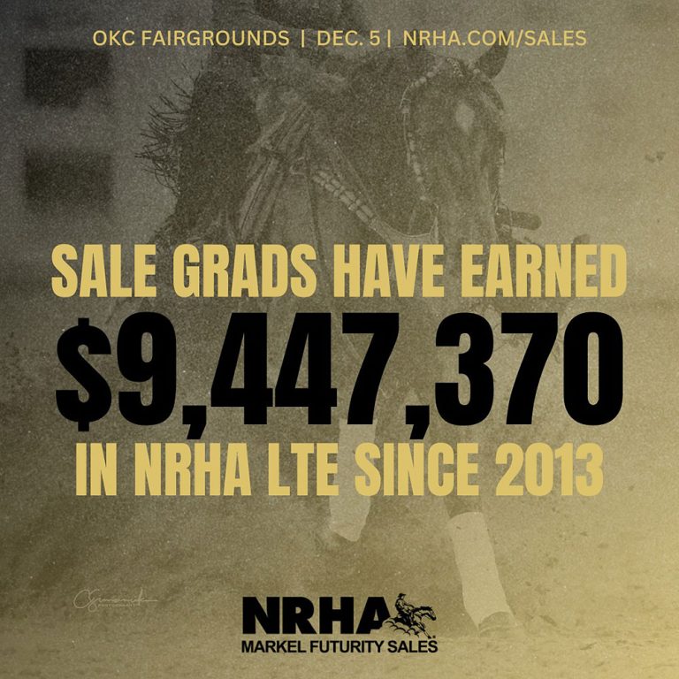 NRHA Markel Futurity Sales Offers New Online Bidding, Sale Incentive ...